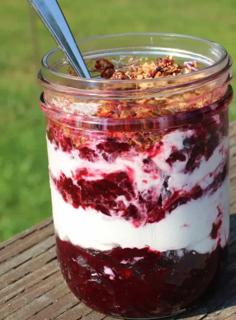 Greek Yogurt Parfait-Homemade Food Junkie