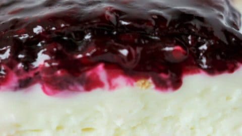 No-Bake Blackberry Cheesecake bars-Homemade Food Junkie