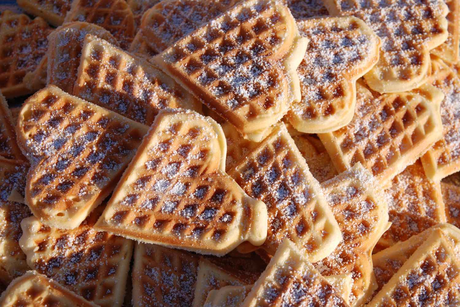 Sweet Heart Waffles Recipe | Homemade Food Junkie