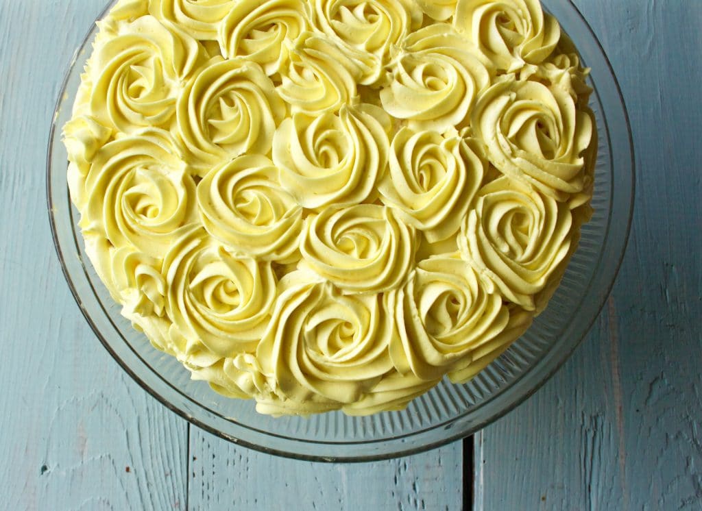 Lovely Lemon Rose Cake | Homemade Food Junkie