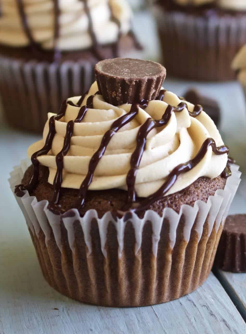 Reeses Peanut Butter Cupcakes Homemade Food Junkie