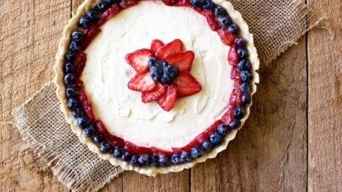 Vanilla Cream Fruit Tart Recipe (OR fruit Pizza) Homemade Food Junkie