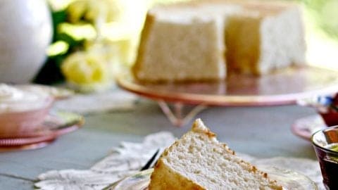 Homemade Angel Food Cake Recipe | Homemade Food Junkie
