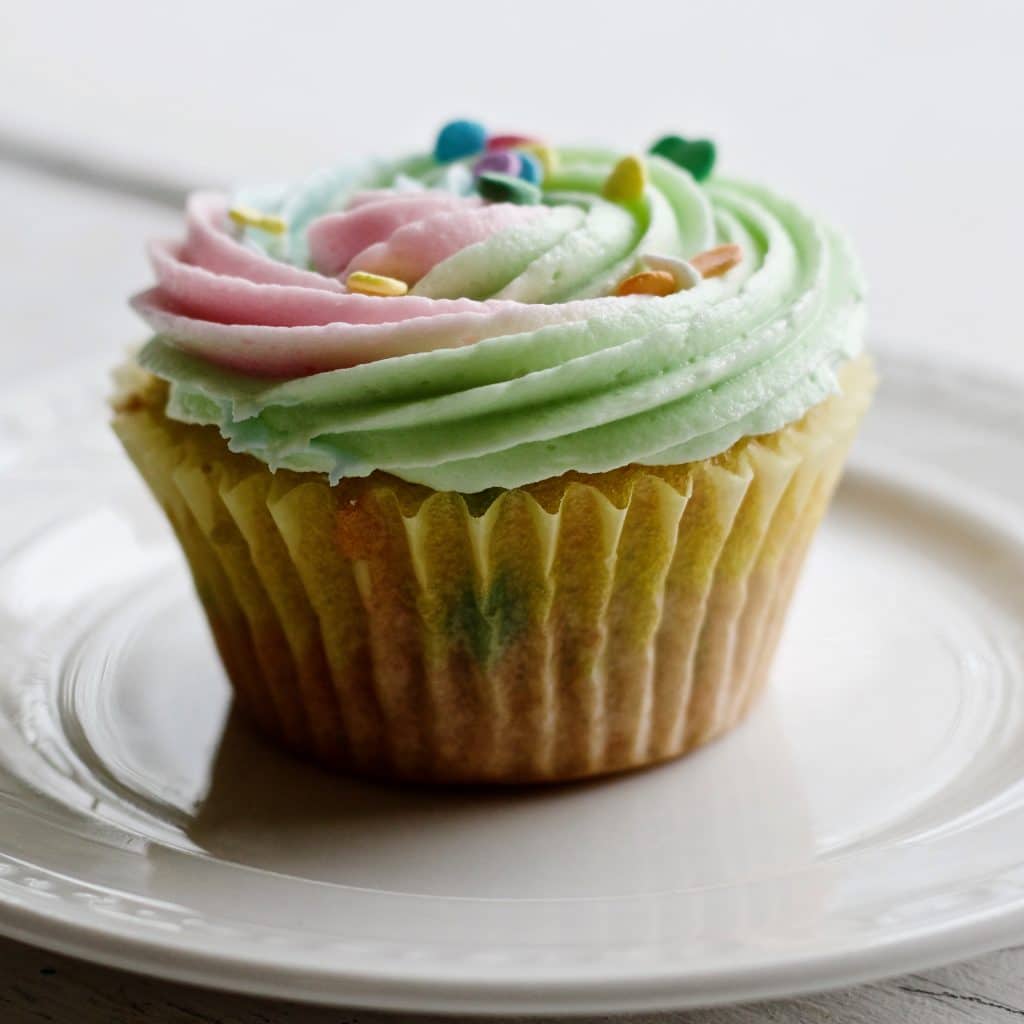 Multi Colored Rainbow Cupcakes | Homemade Food Junkie
