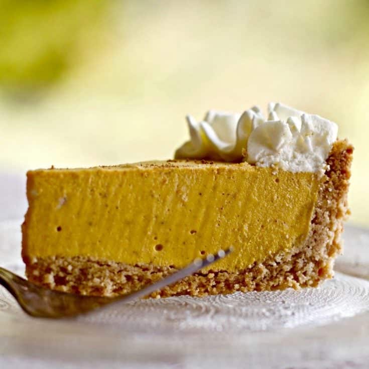 Sugar Free Pumpkin Cheesecake Recipe | Homemade Food Junkie