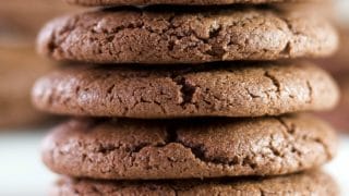 Chewy Chocolate Cookies with baking powder Recipe