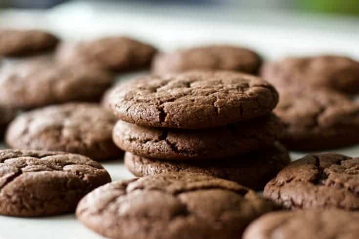 Chewy Chocolate Cookies with baking powder Recipe