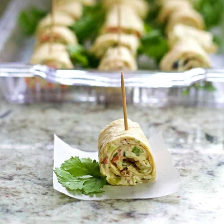 Cream Cheese Tortilla Pinwheels or Lettuce Wraps | Homemade Food Junkie