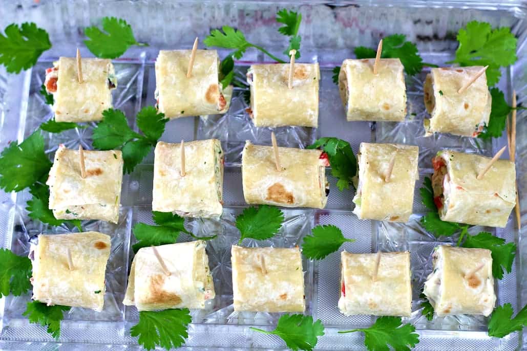 Cream Cheese Tortilla Pinwheels or Lettuce Wraps | Homemade Food Junkie