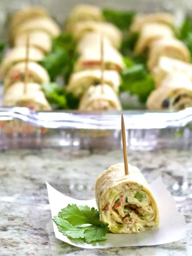 Cream Cheese Tortilla Pinwheels | Homemade Food Junkie