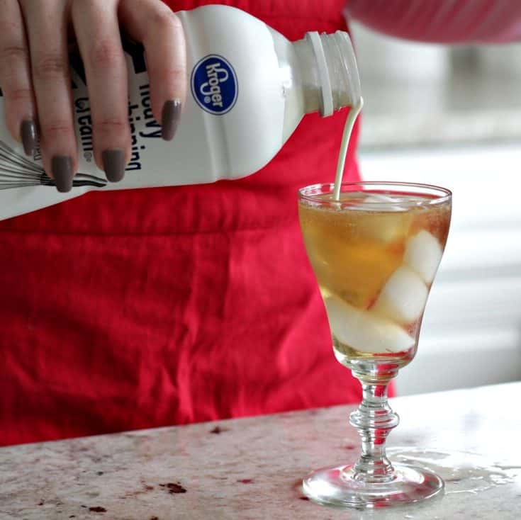 Caramel Vanilla Italian Cream Soda Cocktail | Homemade Food Junkie