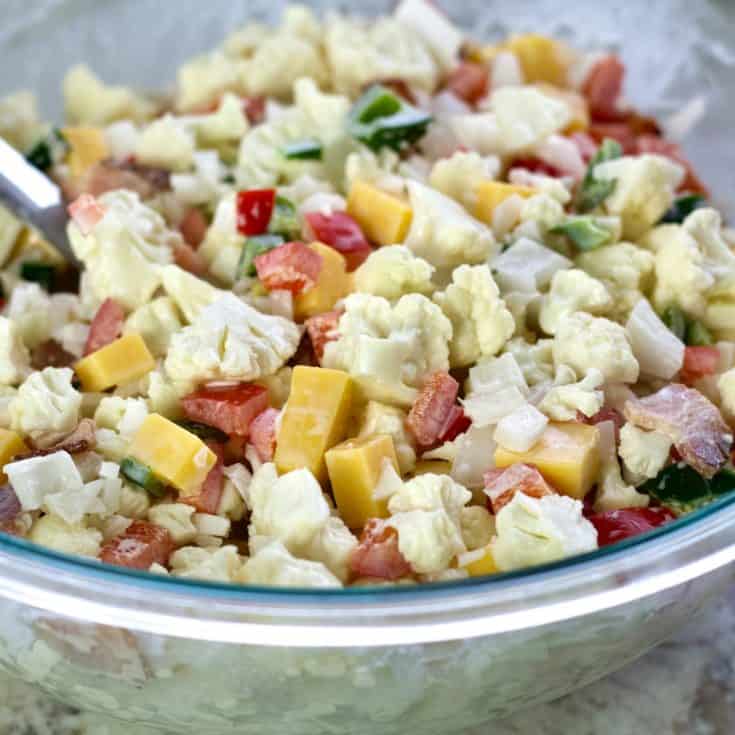Cauliflower Salad Recipe-Homemade Food Junkie