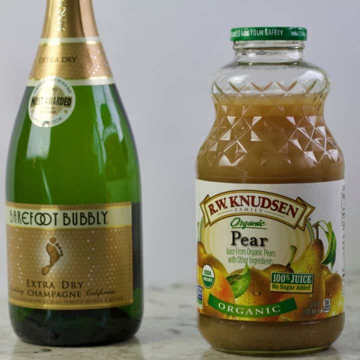 Cinnamon Pear Mimosa Recipe | Homemade Food Junkie