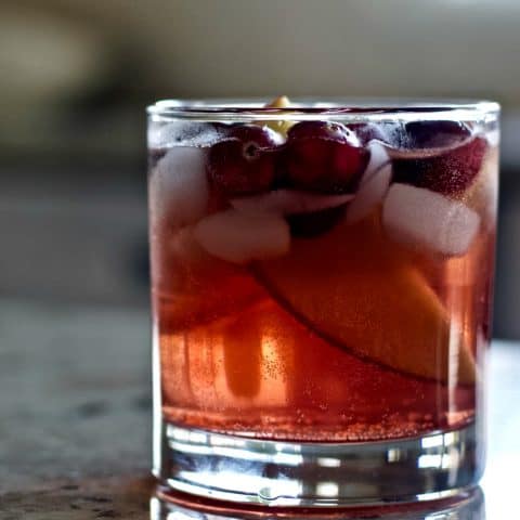 Cranberry Apple Whiskey Cocktail Recipe | Homemade Food Junkie