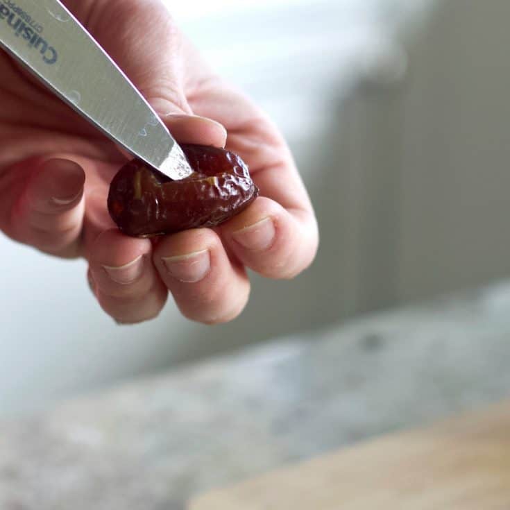 Goat Cheese Stuffed Dates with Prosciutto | Homemade Food Junkie