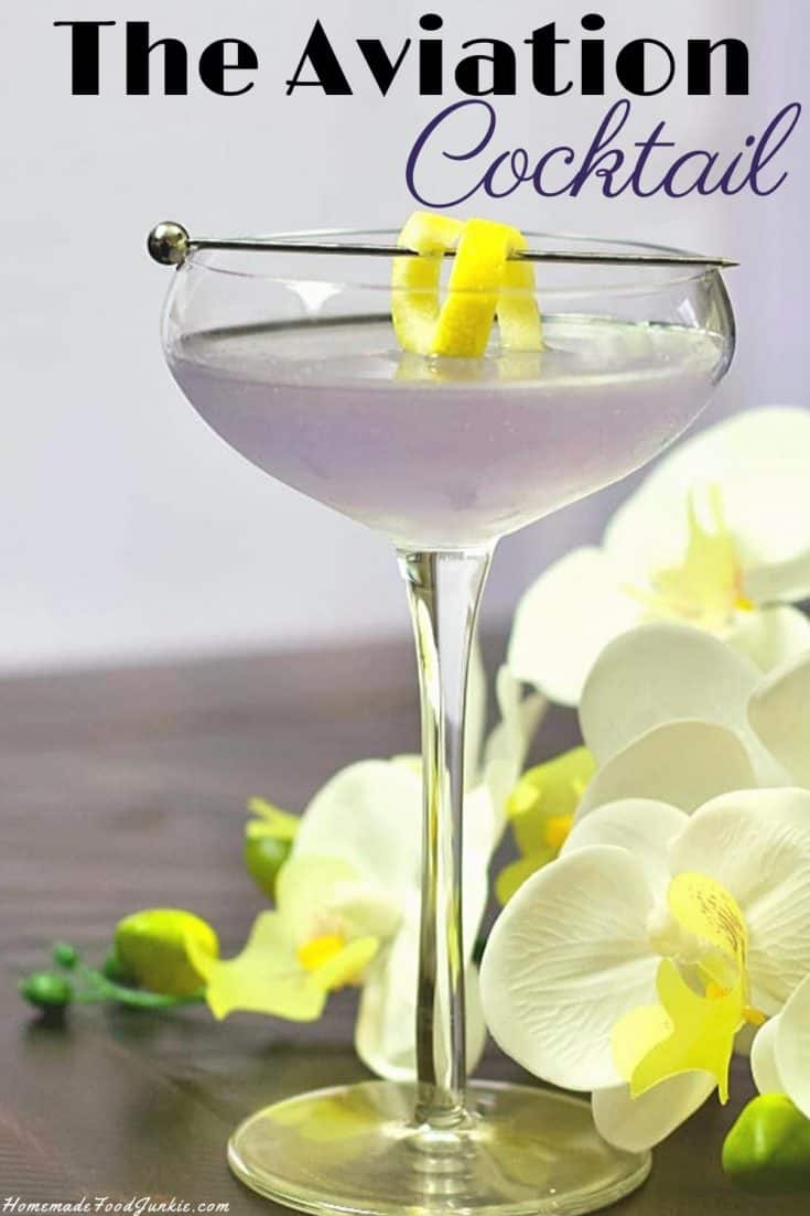 The Classic Aviation Cocktail Recipe | Homemade Food Junkie