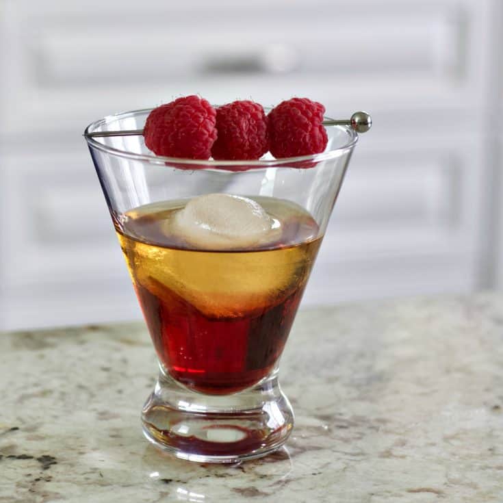 Peanut Butter Whiskey PB and J Drink Recipe | Homemade Food Junkie
