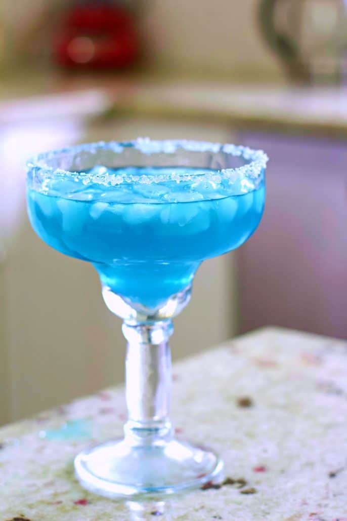 Ocean Blue Margarita Curacao Drink | Homemade Food Junkie