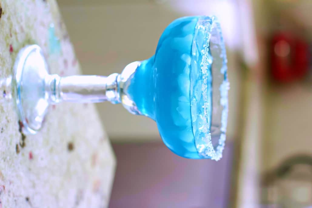 Ocean Blue Margarita Curacao Drink | Homemade Food Junkie