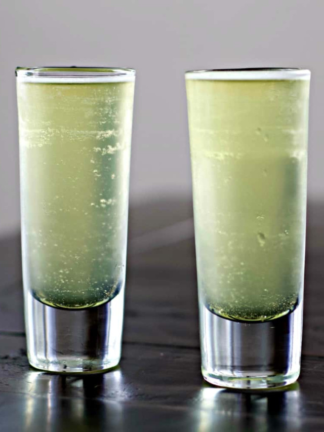 The Jameson Green Tea Shot | Homemade Food Junkie