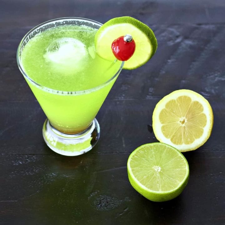 Vibrant Midori Sour Drink Recipe | Homemade Food Junkie