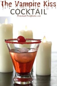 Vampire's Kiss Cocktail Recipe | Homemade Food Junkie