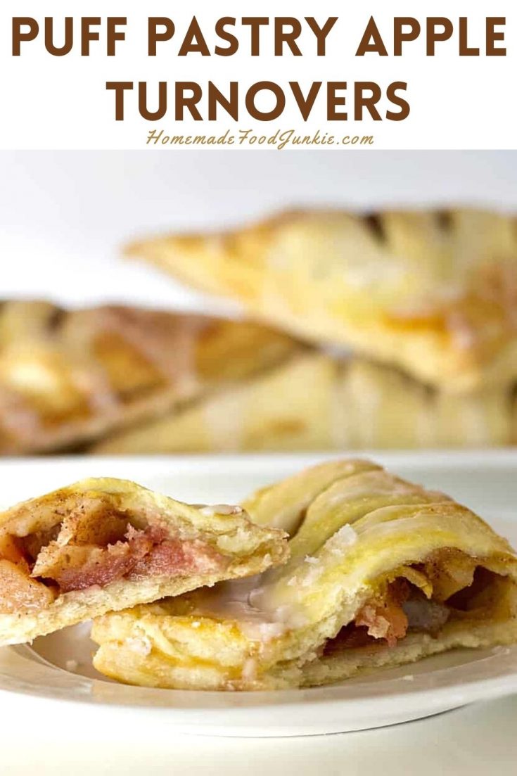 Homemade Apple Turnover Recipe with Puff Pastry | Homemade Food Junkie