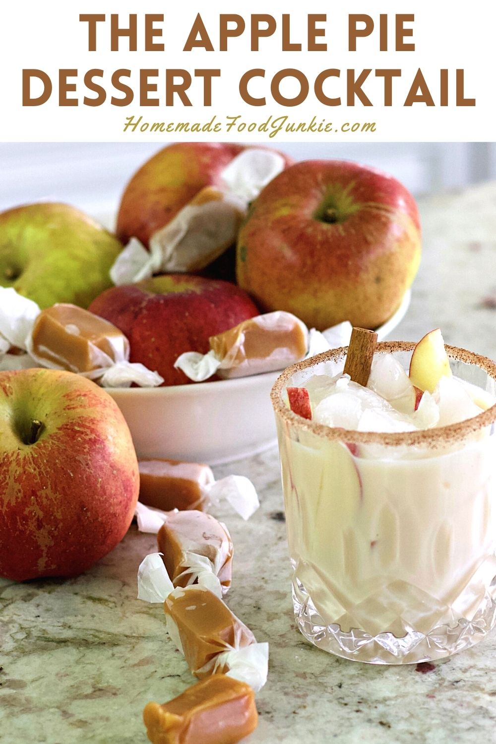 Baileys Apple Pie Drink Recipe with Crown Apple | Homemade Food Junkie