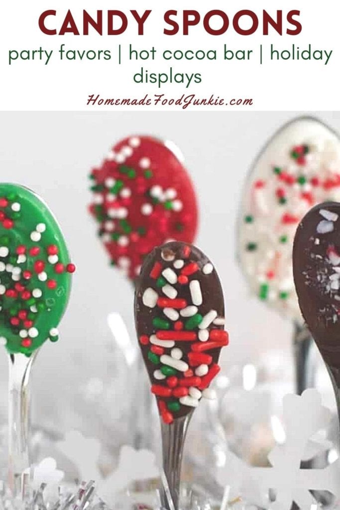 Candy Coated Spoons Food Craft | Homemade Food Junkie