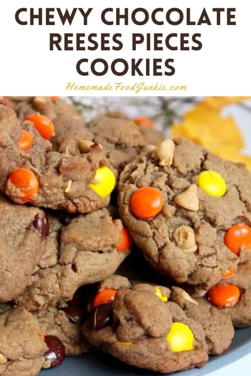 Reeses Pieces Cookies | Homemade Food Junkie