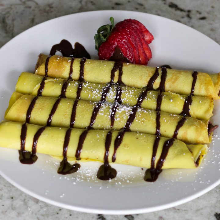 Deliciously Sweet Nutella Crepes Recipe | Homemade Food Junkie