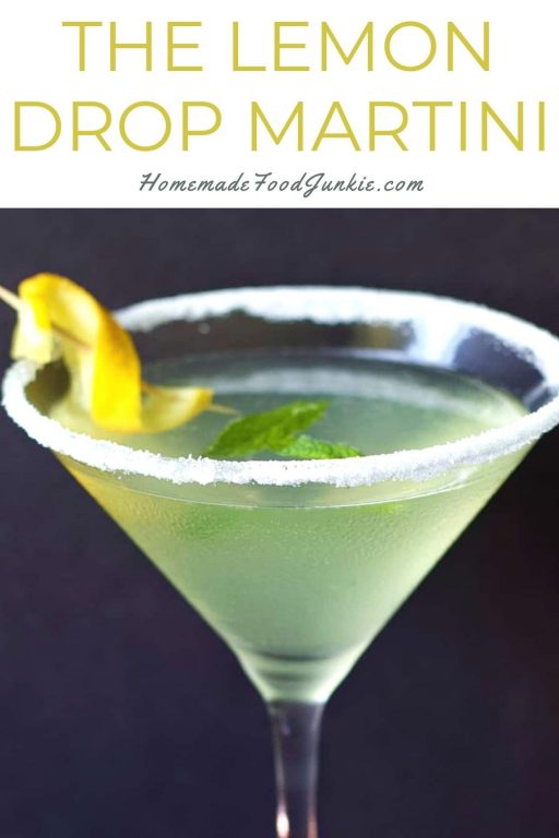 Magic Lemon Drop Martini Recipe | Homemade Food Junkie