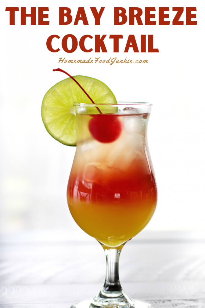 Bay Breeze Drink Recipe with Vodka | Homemade Food Junkie