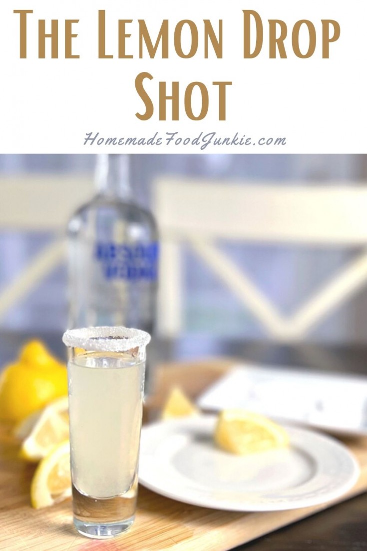 How to make a Lemon Drop Shot | Homemade Food Junkie