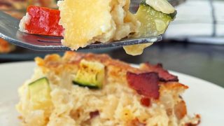 Bisquick Zucchini Pie-Homemade Food Junkie