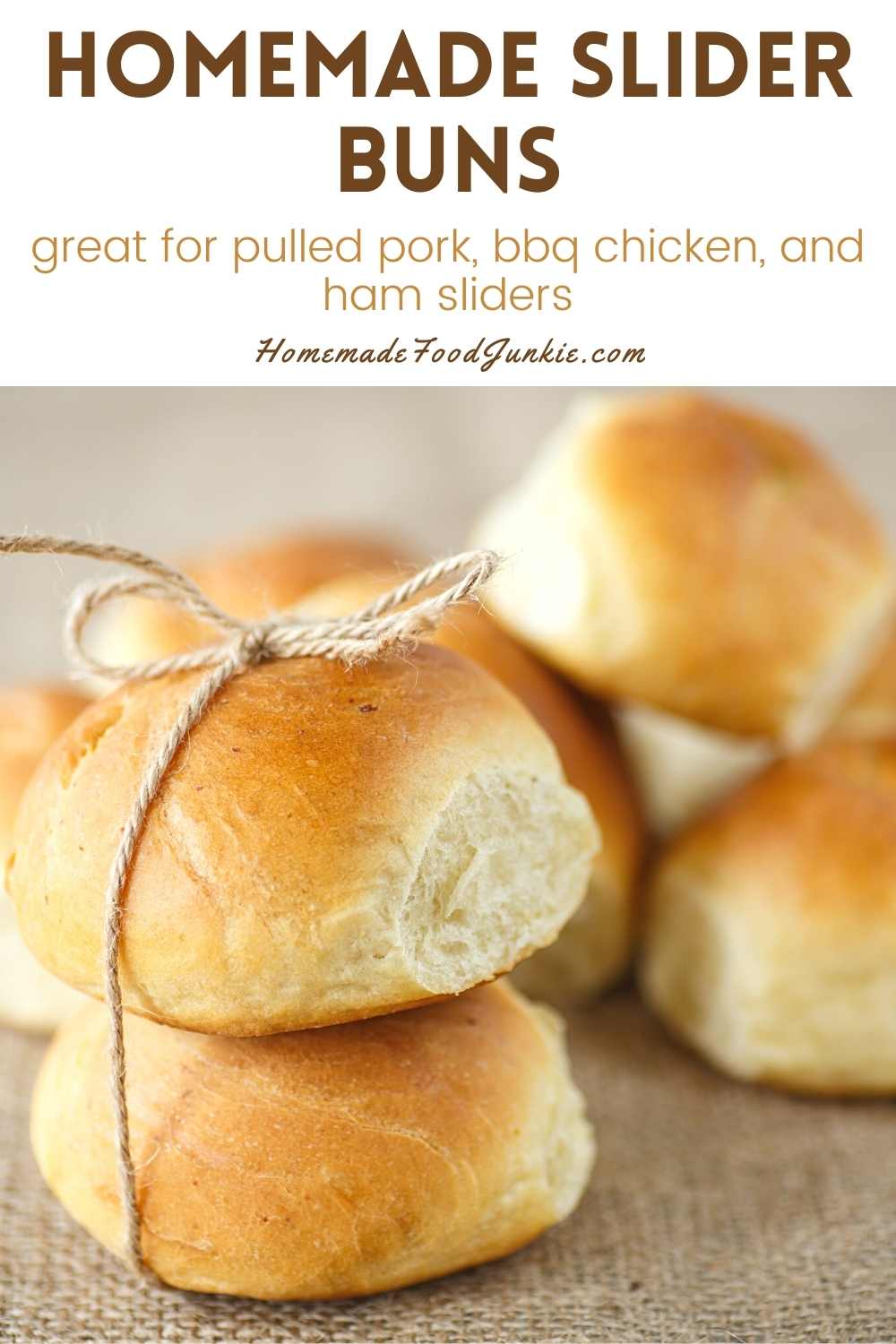 Big and Fluffy Slider Buns recipe | Homemade Food Junkie
