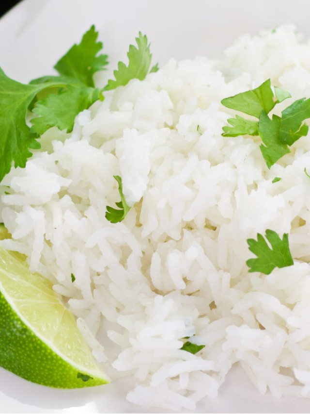 Simple Cilantro Lime Rice Recipe | Homemade Food Junkie