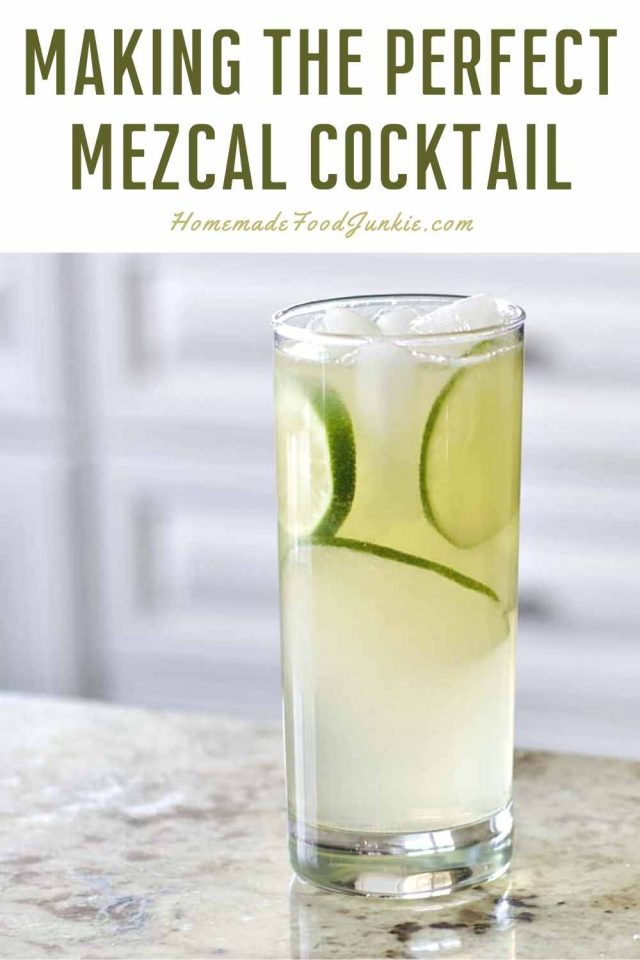Mezcal Cocktail Recipe with Fresh Lime and Ginger Beer | Homemade Food ...