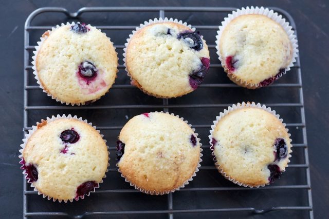 Buttermilk Blueberry Muffins-Homemade Food Junkie