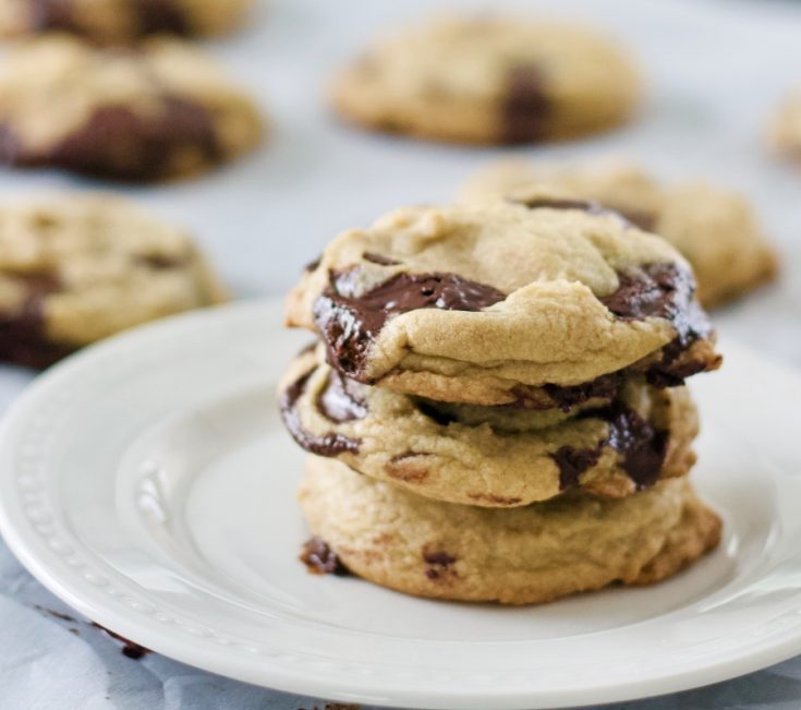 Dark Chocolate Chip Cookies-Homemade Food Junkie