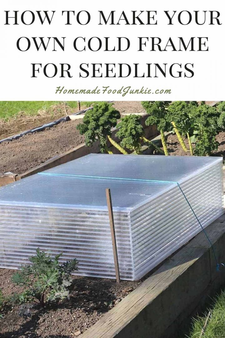 Making Cold Frames for Seedlings | Homemade Food Junkie
