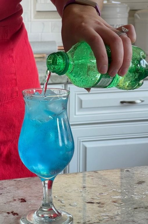 Blue Motorcycle Drink | Homemade Food Junkie