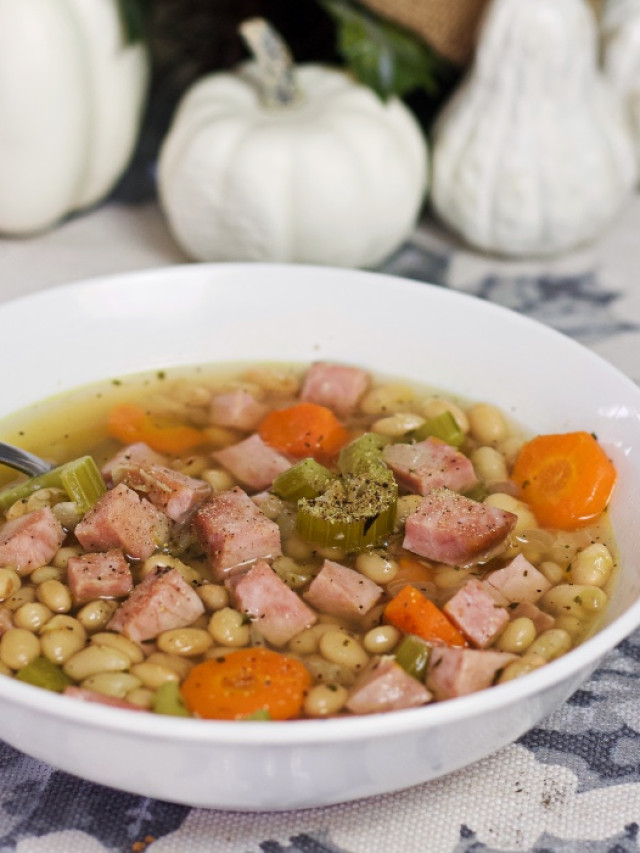Navy Bean Soup Recipe | Homemade Food Junkie