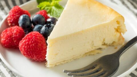 Crustless New York Cheesecake Recipe | Homemade Food Junkie