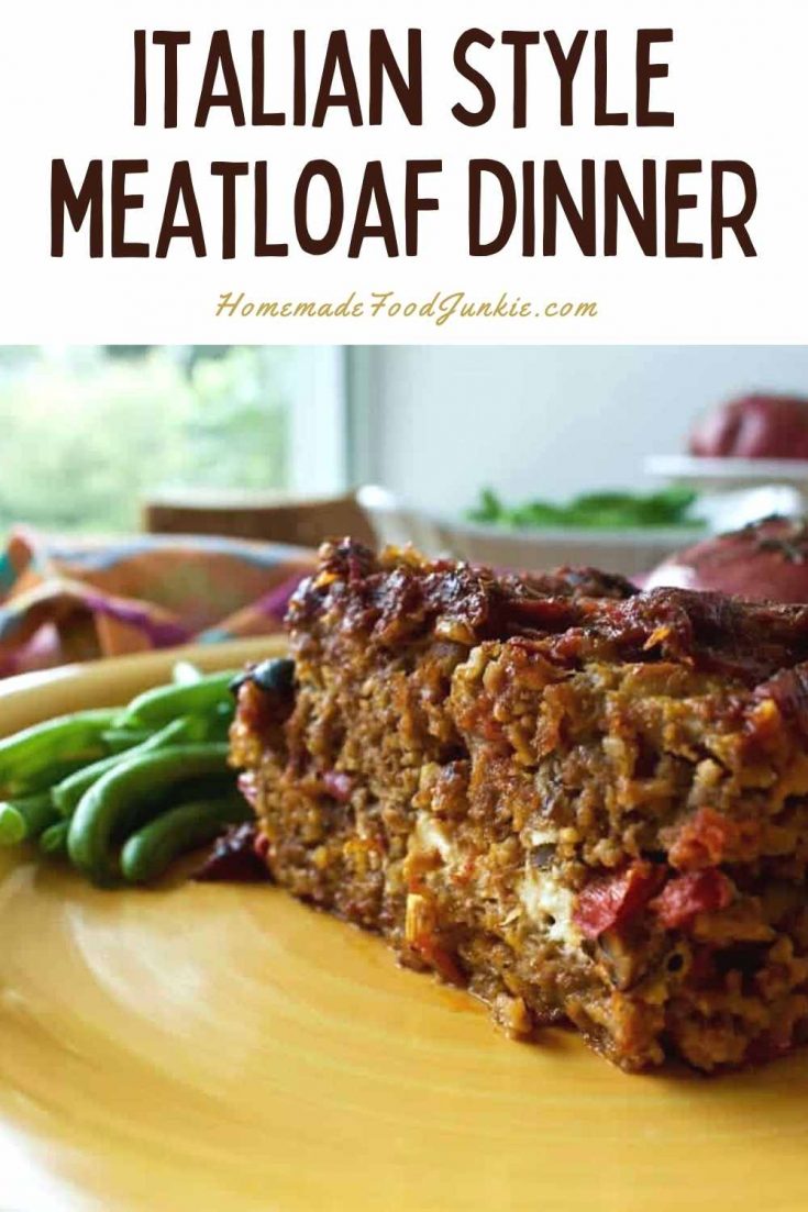 Italian Stuffed Meatloaf Recipe | Homemade Food Junkie