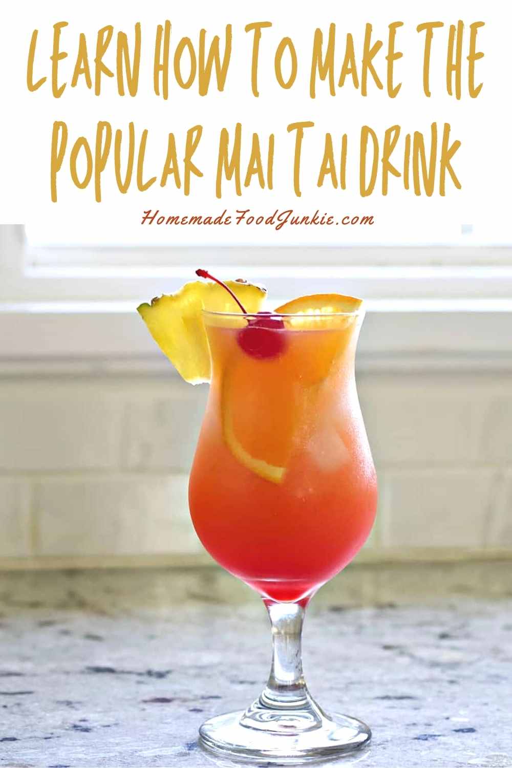 Mai Tai Recipes-Coconut Rum and Trader Vics | Homemade Food Junkie