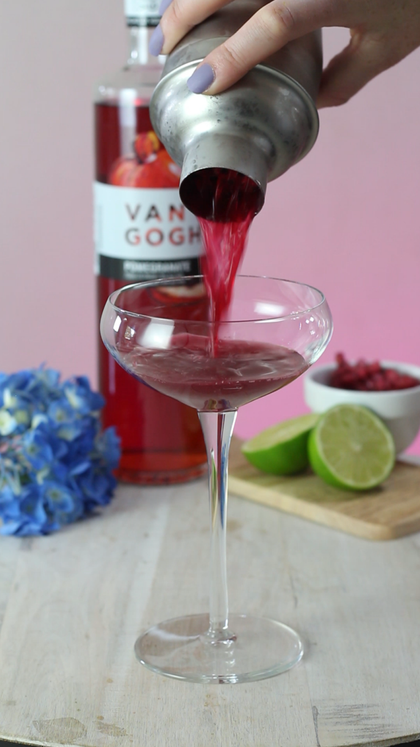 Pomegranate Vodka Cocktail Recipe