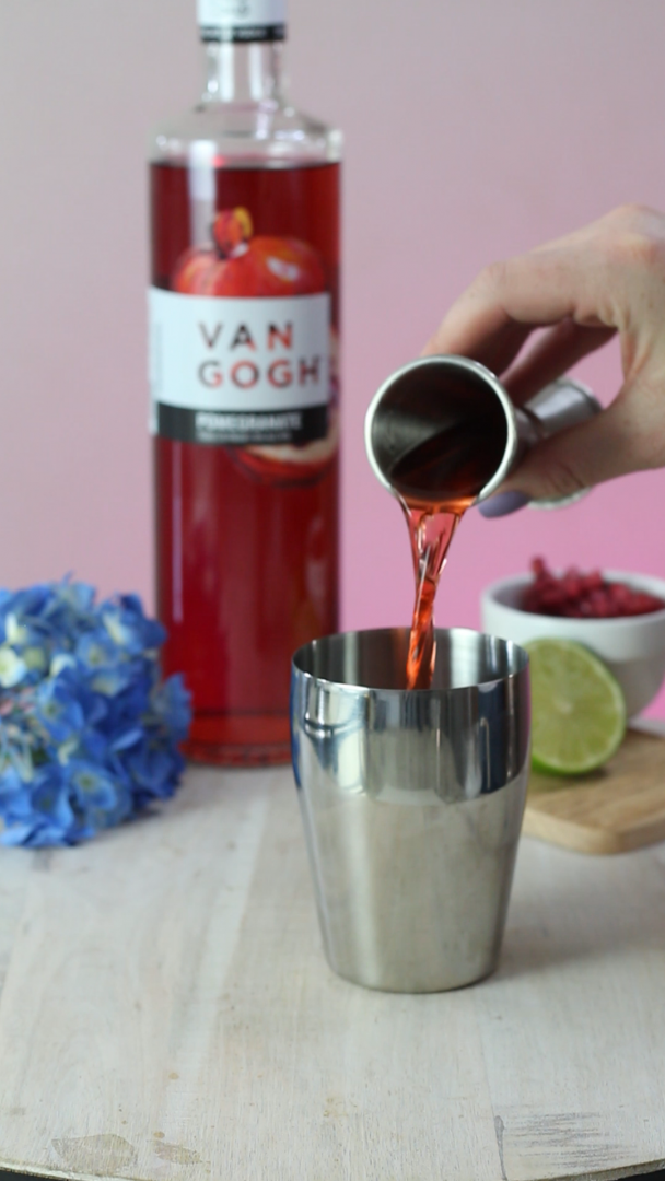 Pomegranate Vodka Cocktail Recipe
