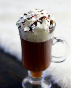 Peppermint Mocha Cocktail Coffee Drink | Homemade Food Junkie