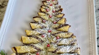 Nutella Christmas Tree Pastry | Homemade Food Junkie